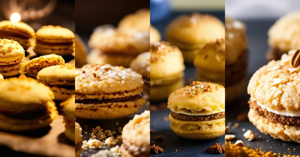 Lexica - Capture the essence of a close up of an all spice amaretti ...