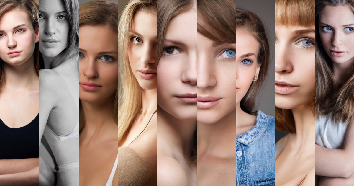 Lexica - A highly realistic, true to life portrait of a beautiful young ...