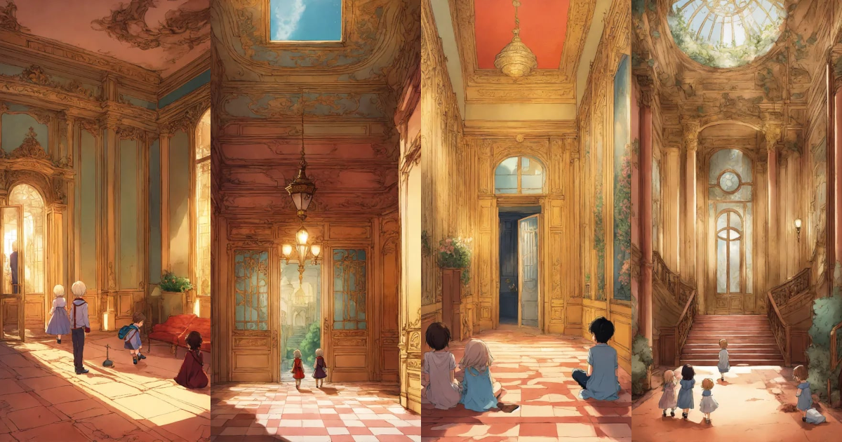 Lexica - 4 enfants sont dans un palais abandonné, partent à résoudre un mystère. Captivante ...