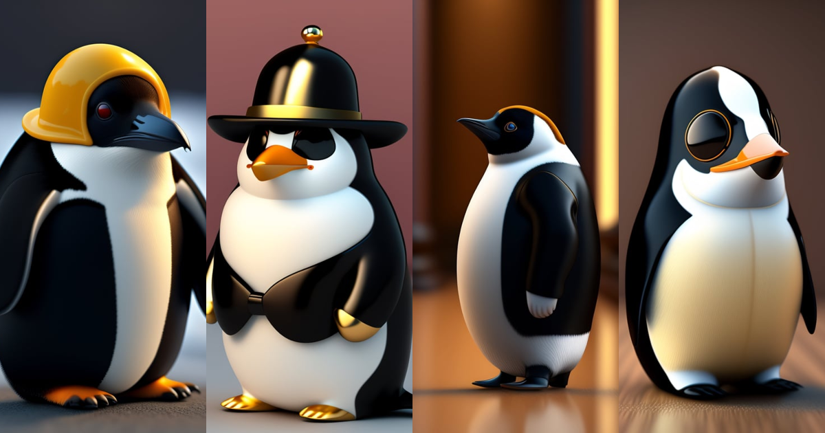Lexica - Jerry Nadler dressed as a Penguin, wearing a monocle, 3d ...