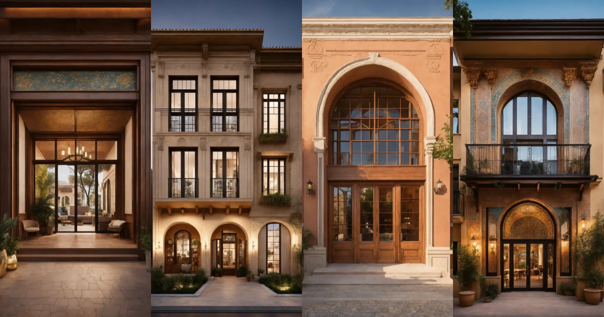 Lexica - Drawing inspiration from bohemian style, this three-level ...