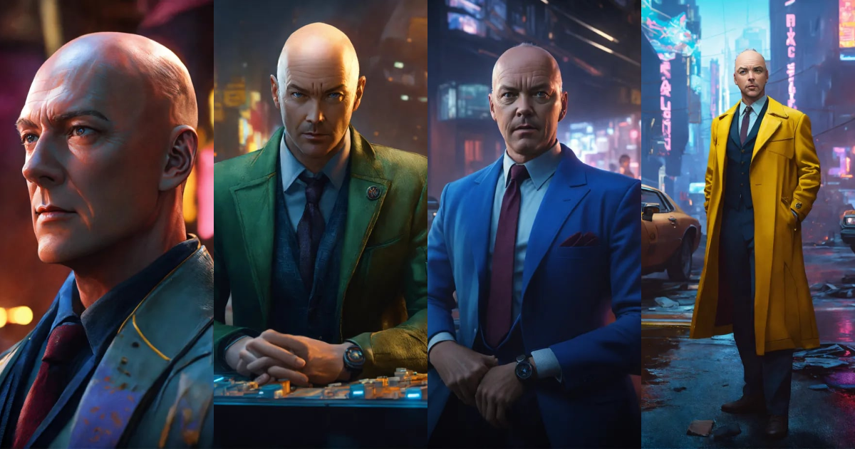Lexica - Micheal Keaton as Professor Charles Xavier of X-Men in a ...