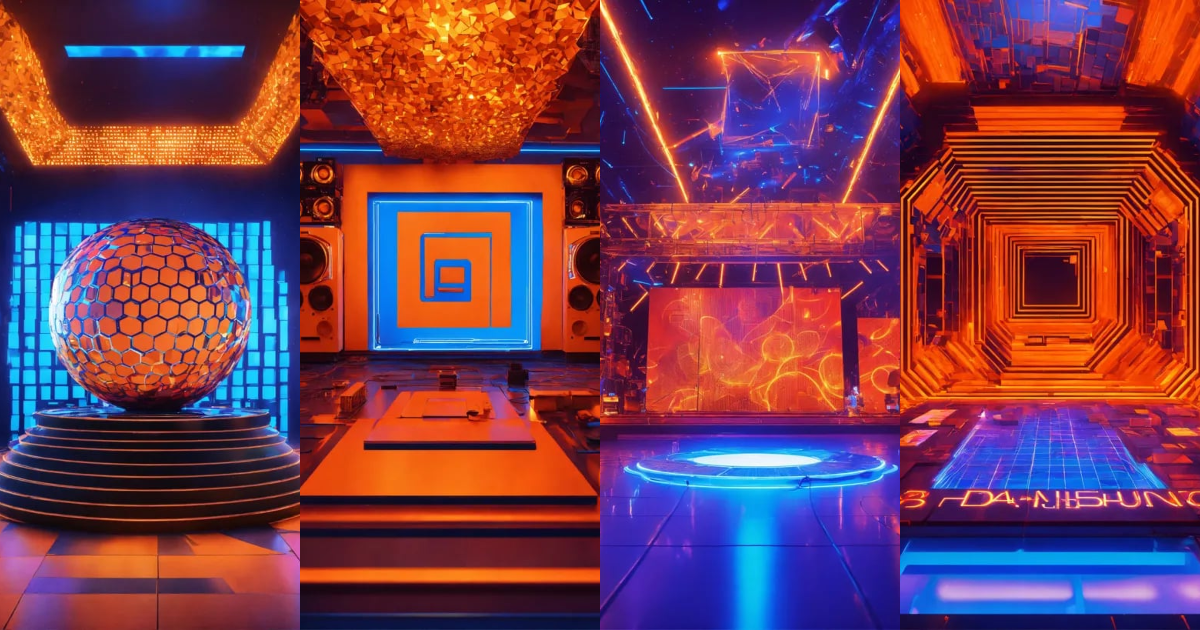 Lexica - Album artwork, 3d, full hd , 4d, poster design, techno music ...