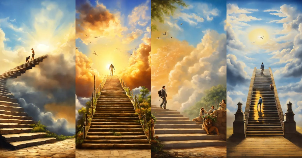 Lexica - The stage of human evolution, managers climb the ladder of ...