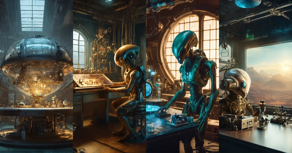 Lexica - Mysterious extraterrestrial laboratory with an alien ...