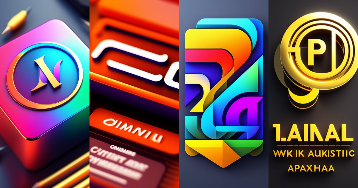 Lexica - Create a attracting logo for ( Teaching Ai ) with the 3d Text