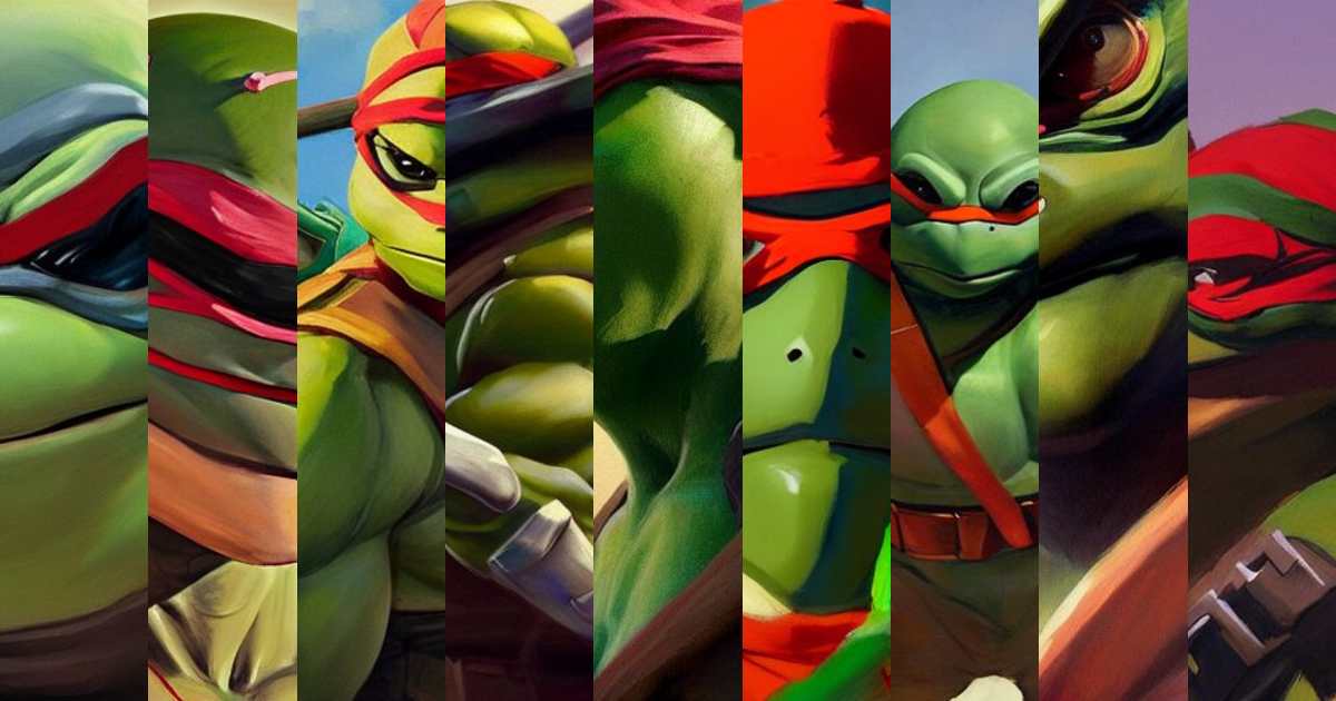 Lexica - Greg manchess portrait painting of a teenage mutant ninja ...