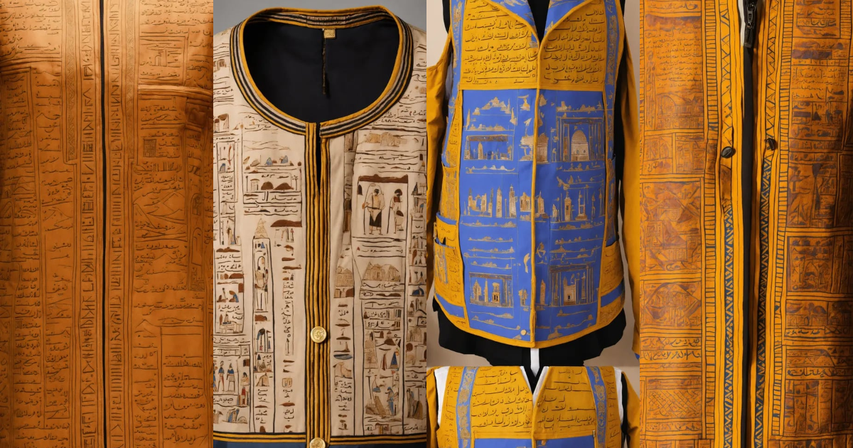 Lexica - A special design for the tour guide a 7-inch neck waistcoat ...