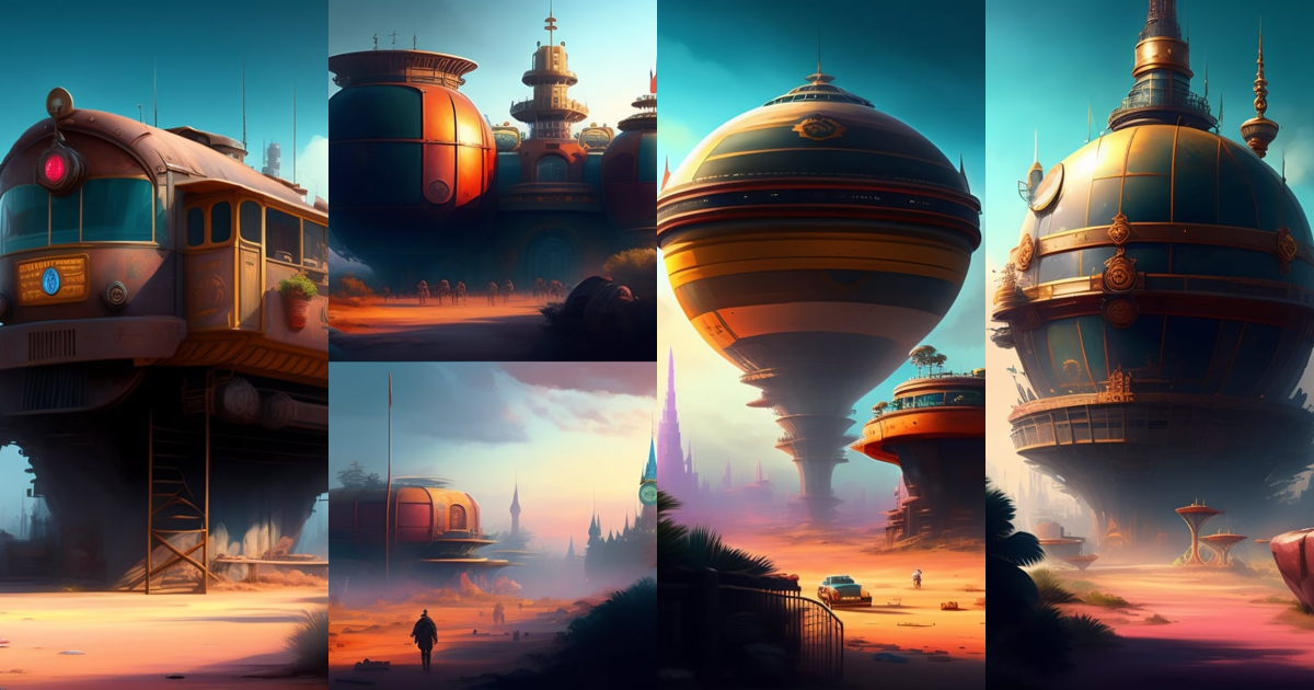 Lexica - Post-apocalyptic Disney world