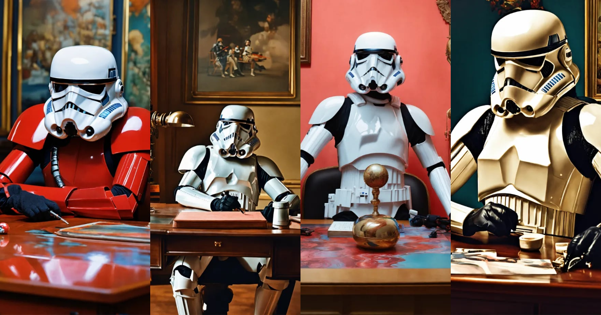 Lexica - Close up portrait Photography, Starwars Stormtrooper at his ...