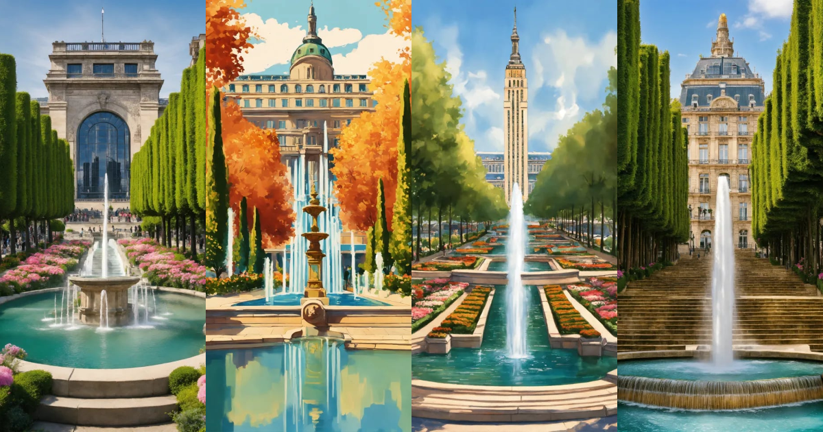 Lexica - Water falls, The geneva water fountain jet d’eau, cypress ...