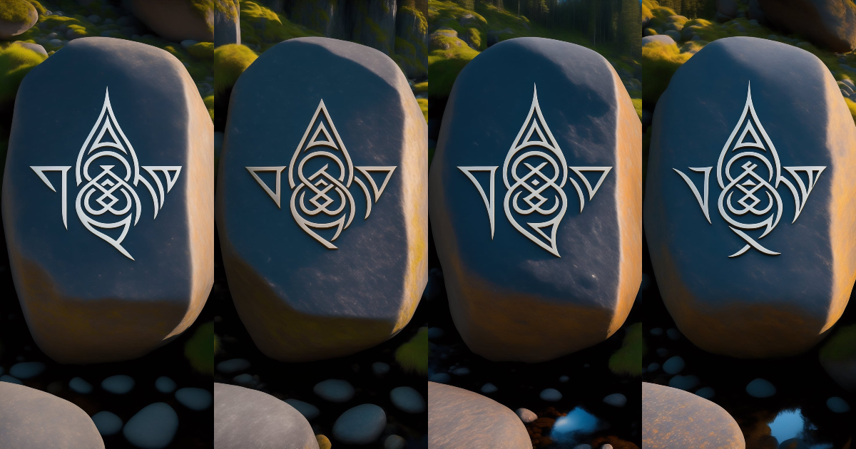 Lexica - A magic runes carved on rock