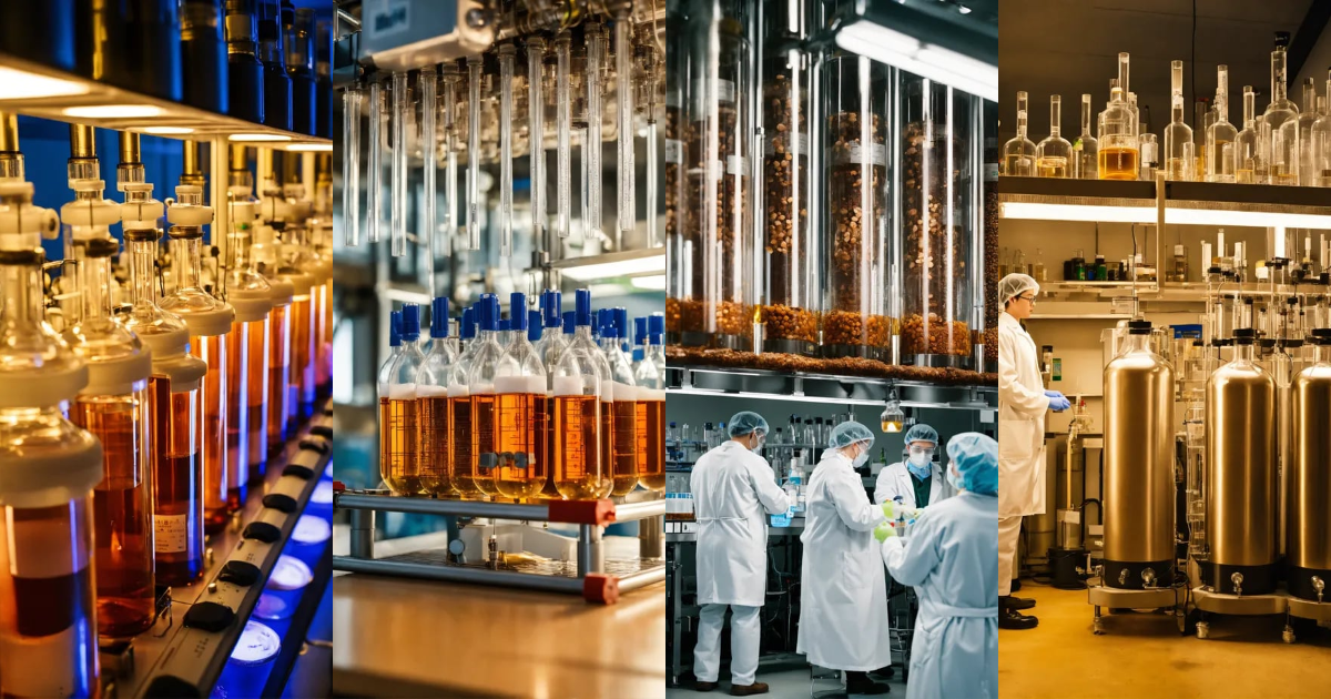 Lexica - Bioreactor for precision fermentation with many tubes and ...