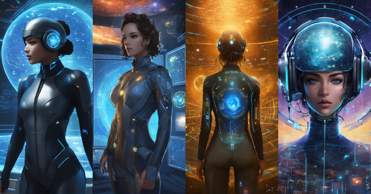 Lexica - Realistic digital illustration art, ink, Multiverse Monitor ...