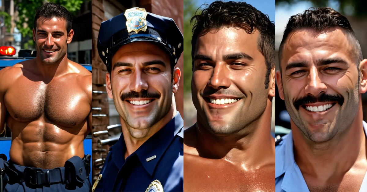 Lexica - Sweaty shiny Handsome Italian Cop from the Bronx, Joe Menano ...