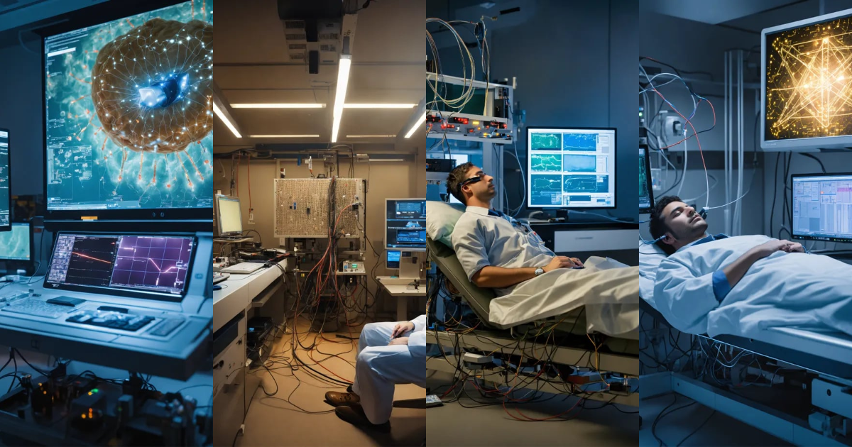 Lexica - Create a hyper-realistic 4K resolution image of a man lying on ...