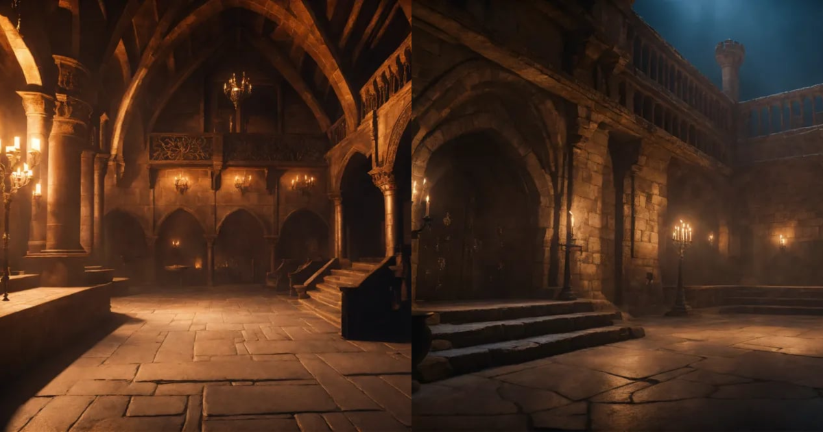 Lexica - Game of thrones castle interior, dark, shadows, HDR, ultra ...