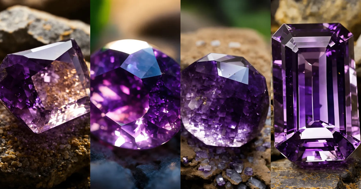 Lexica - Shining amethyst, found in stone,