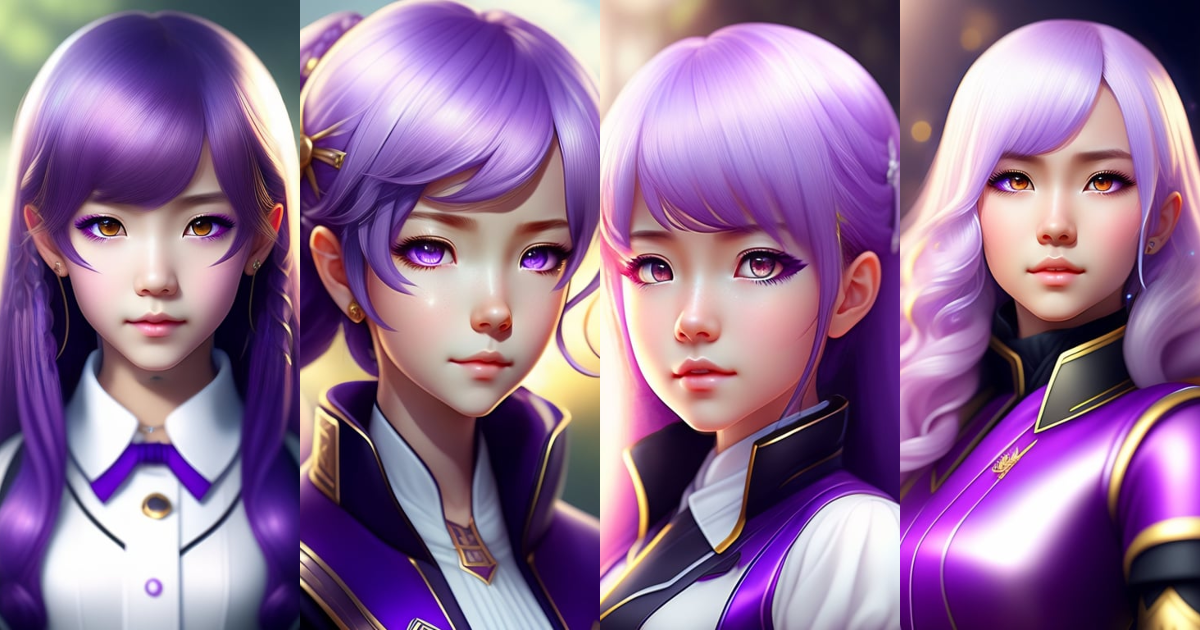 Lexica - Portrait of an anime princess girl character hyper realistic ...