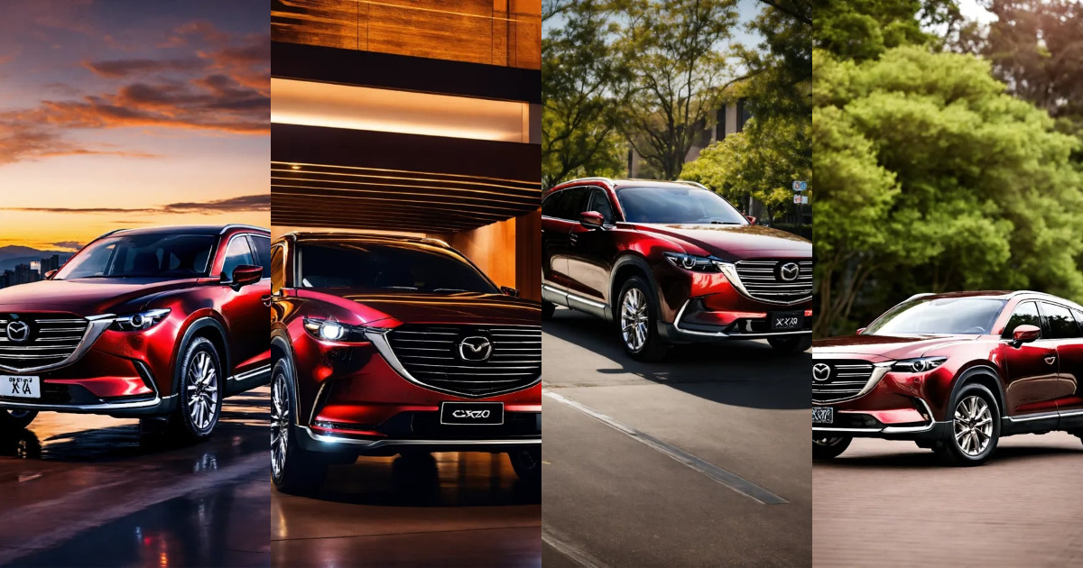 Lexica - Mazda cx90 metallic maroon