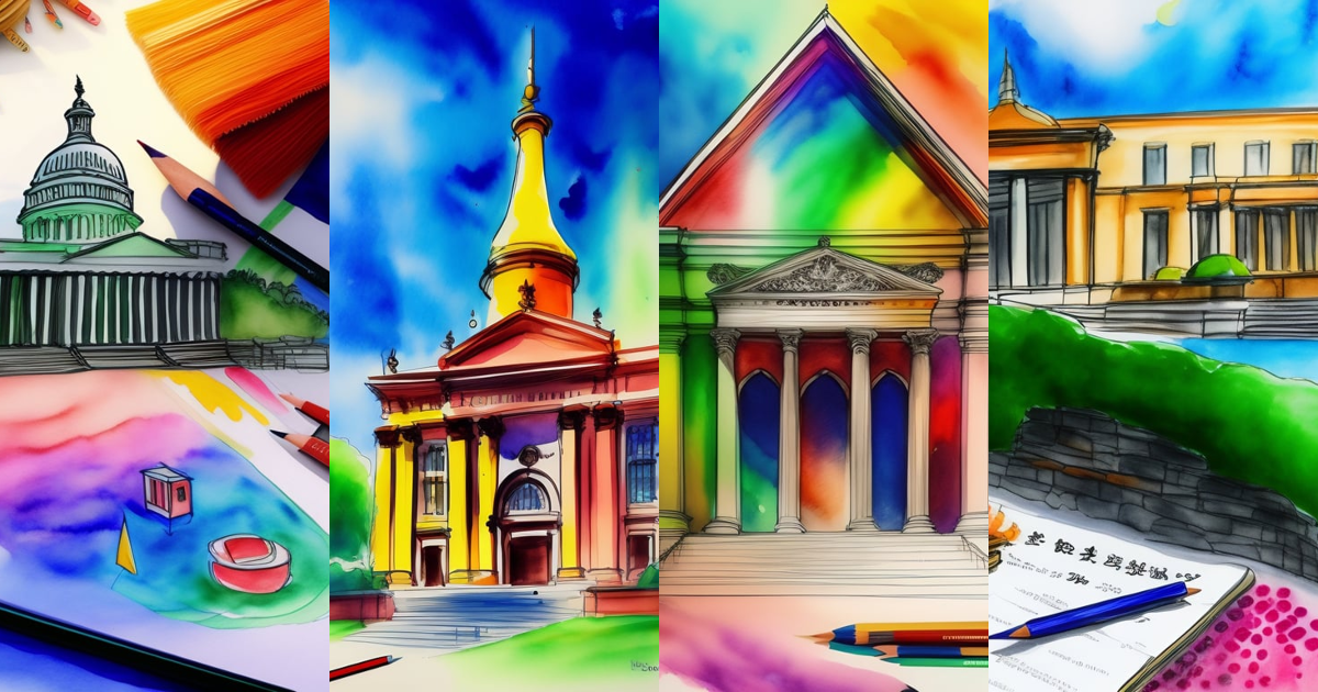 Lexica - The capital market, drawing by children in compulsory ...