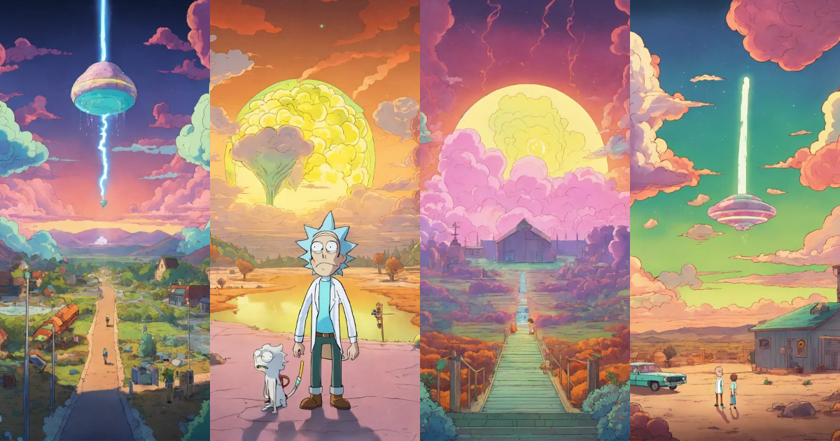 Lexica - Nuage de gaz de la serie Rick et Morty saison 2 épisode 2 ...