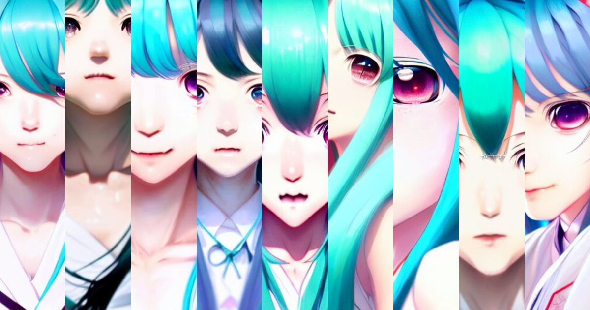Lexica - Portrait of hatsune miku in miko clothes, anime digital art ...