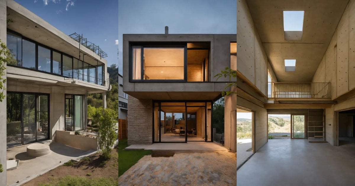 Lexica - Hause estructure in Insulated Concrete Forms and iron