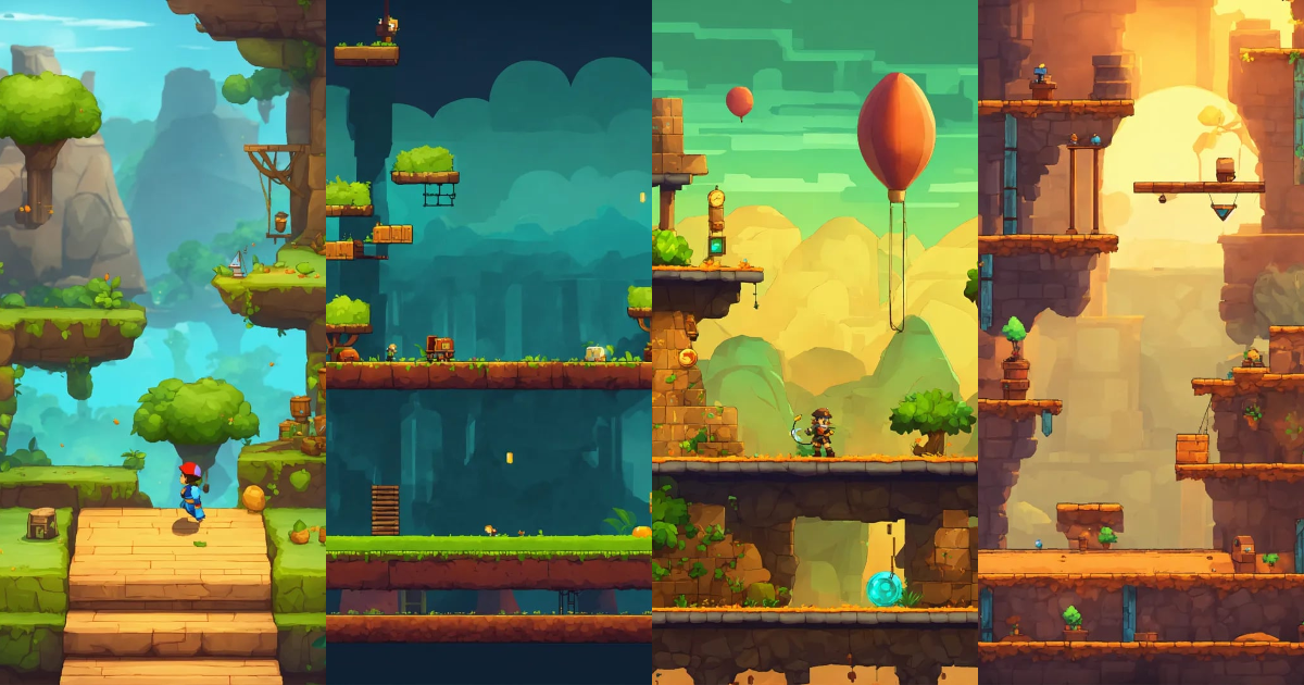 Lexica - Plataforma 2d game