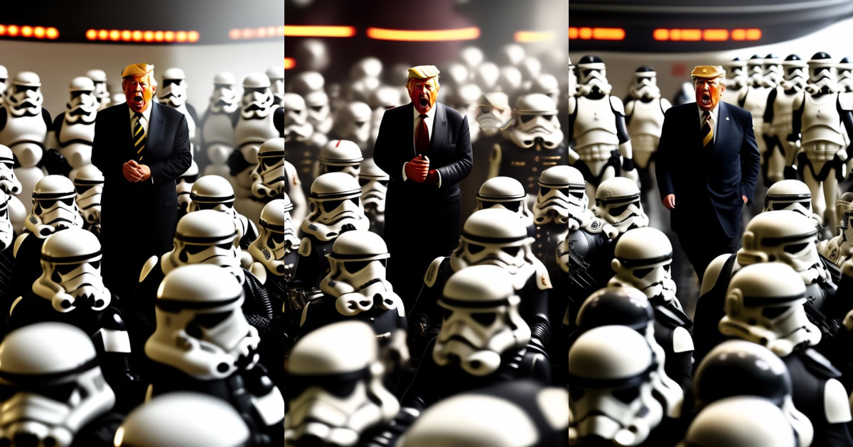 Lexica - Only one Angry Dictator Darth Vader commanding the ...