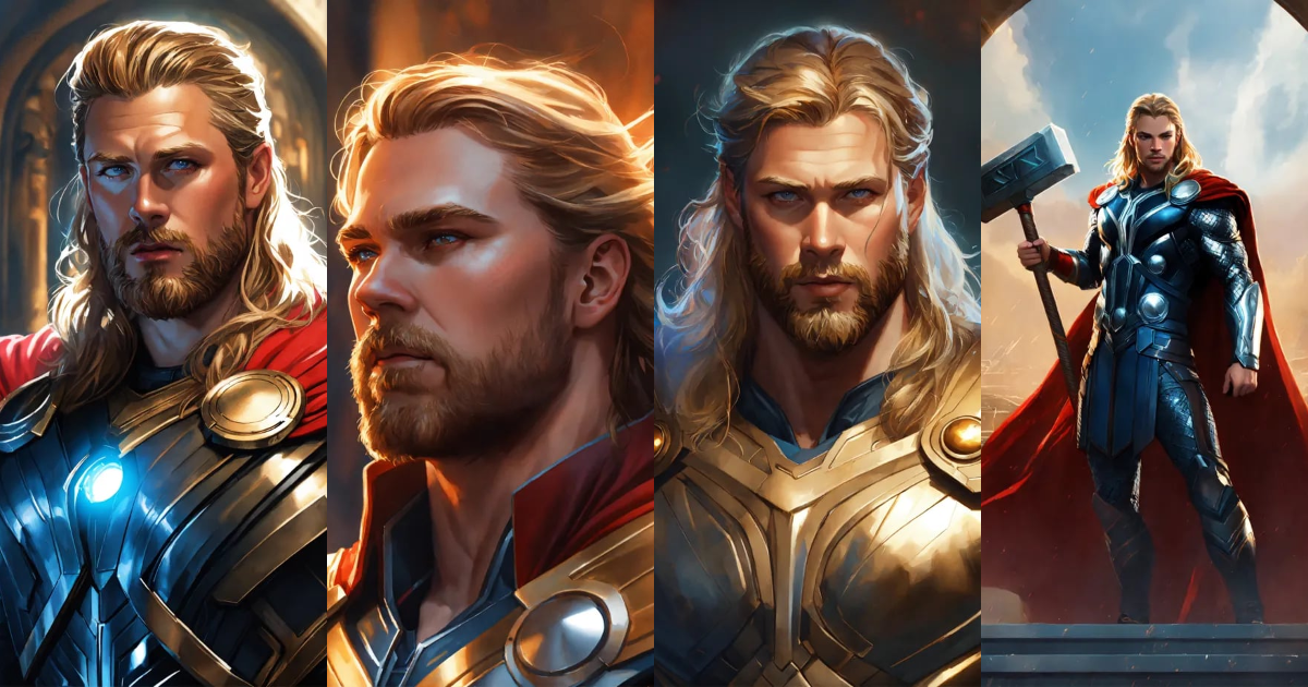 Lexica - Generál Petr Pavel as thor, realistic portrait, symmetrical ...