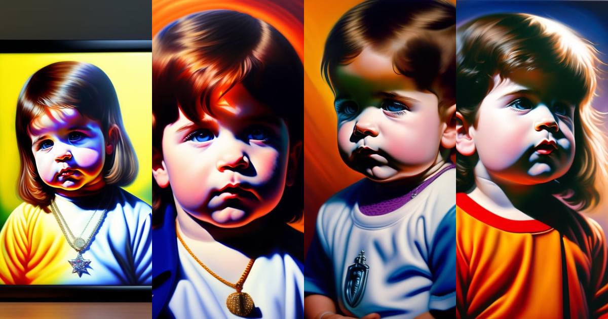Lexica - Baby ozzy osbourne, oil painting