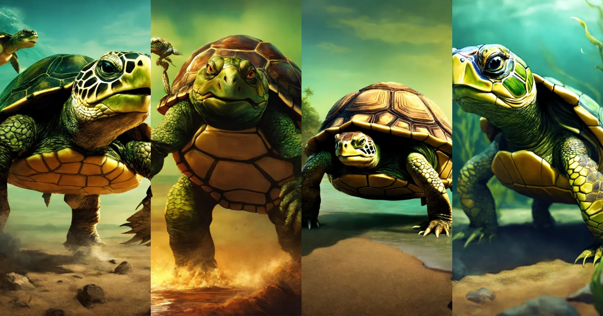 Lexica - Turtle monster in turtle monster