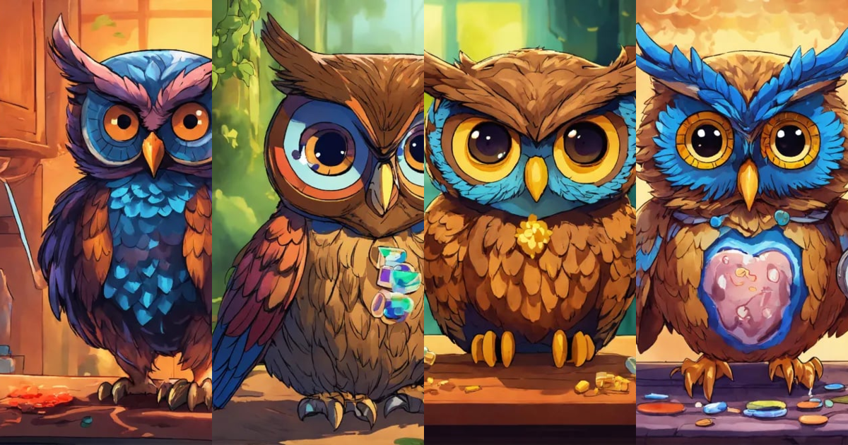 Lexica - The owl took out medicine from his pot and poured it into his ...