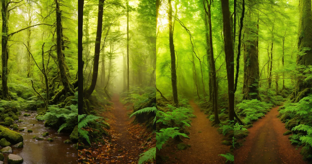Lexica - Anglo saxon temperate rain forest