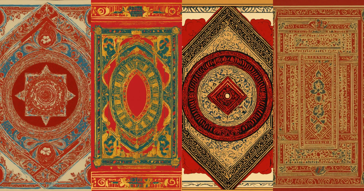 Lexica - Back of traditional playing cards