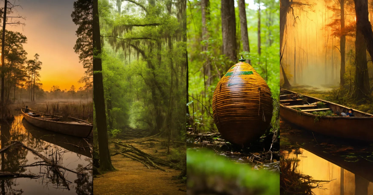 Lexica - A visibly bloated corpse in the dismal swamp.