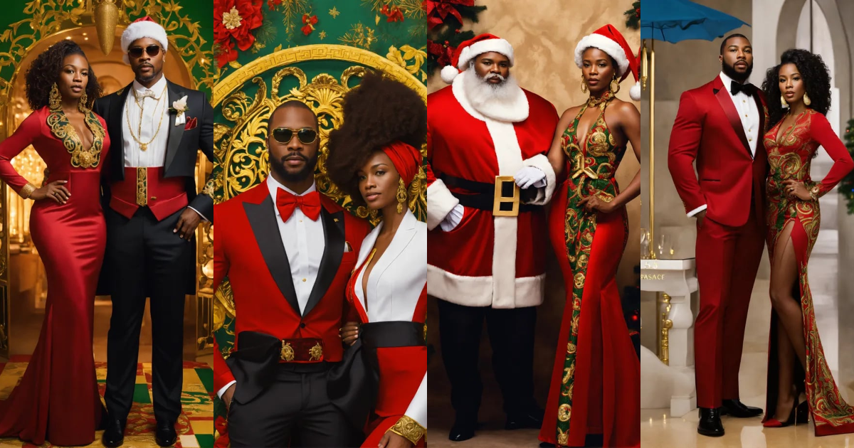 Lexica - A extremely beautiful modern African-American Mr. and Mrs ...