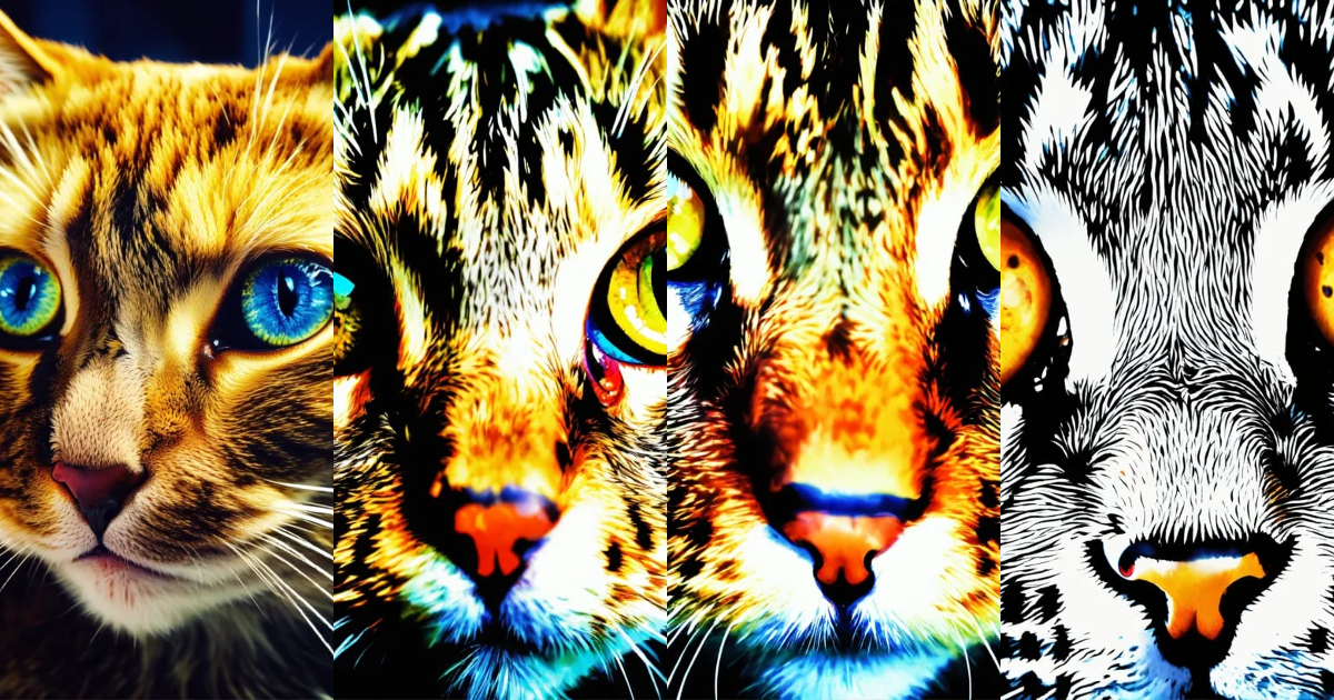 Lexica - "cat have three eyes" three eyes, extremely detailed ...