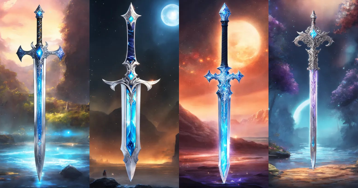 Lexica - The magic silver greatsword of the astral plane