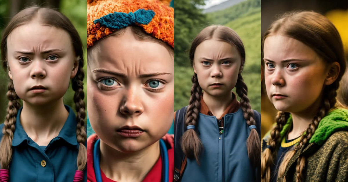 Lexica - OLD GRETA THUNBERG MAD, ANGRY,