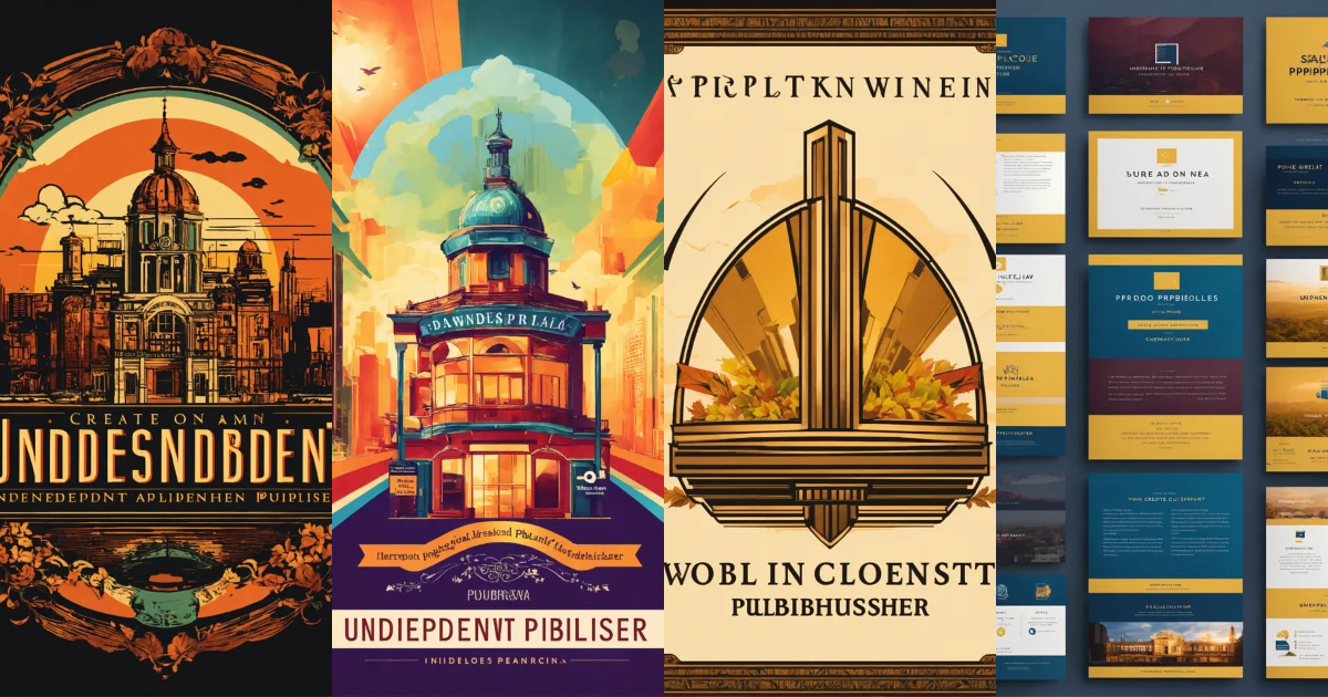Lexica - Create an independent publisher logo unique