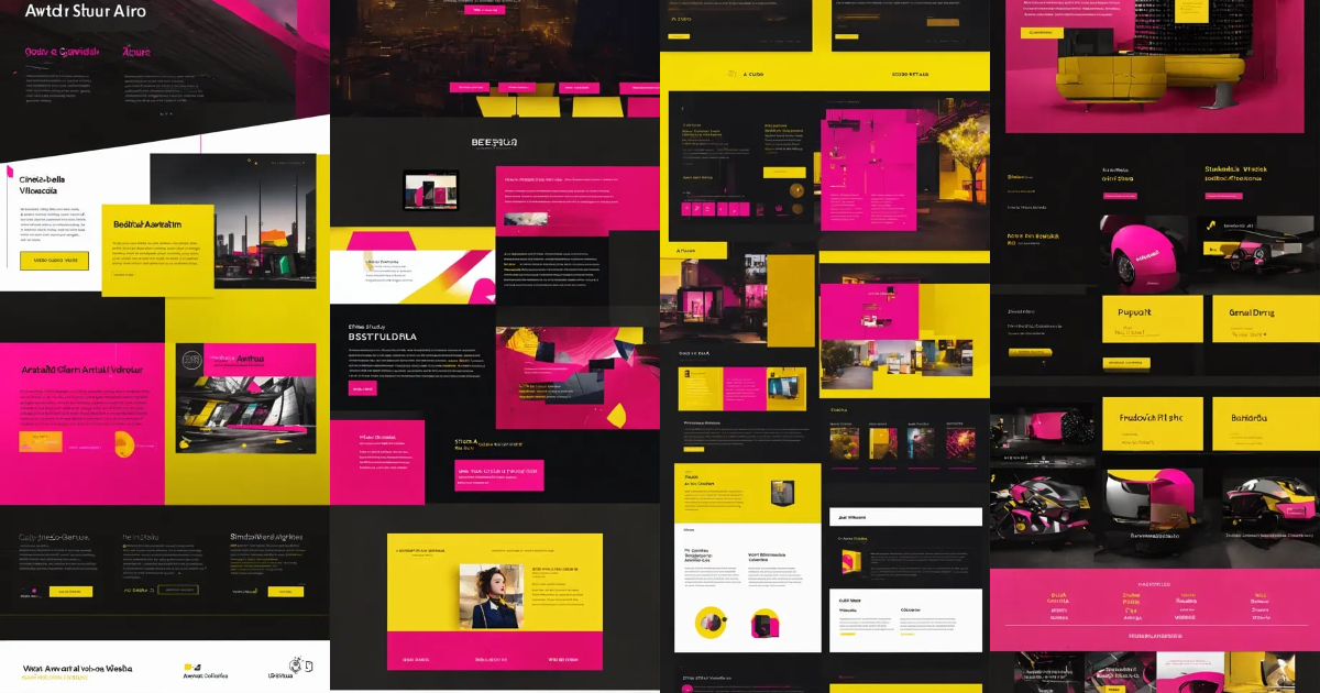 Lexica - Website portfolio-design studia, digital graphics, avant-garde ...