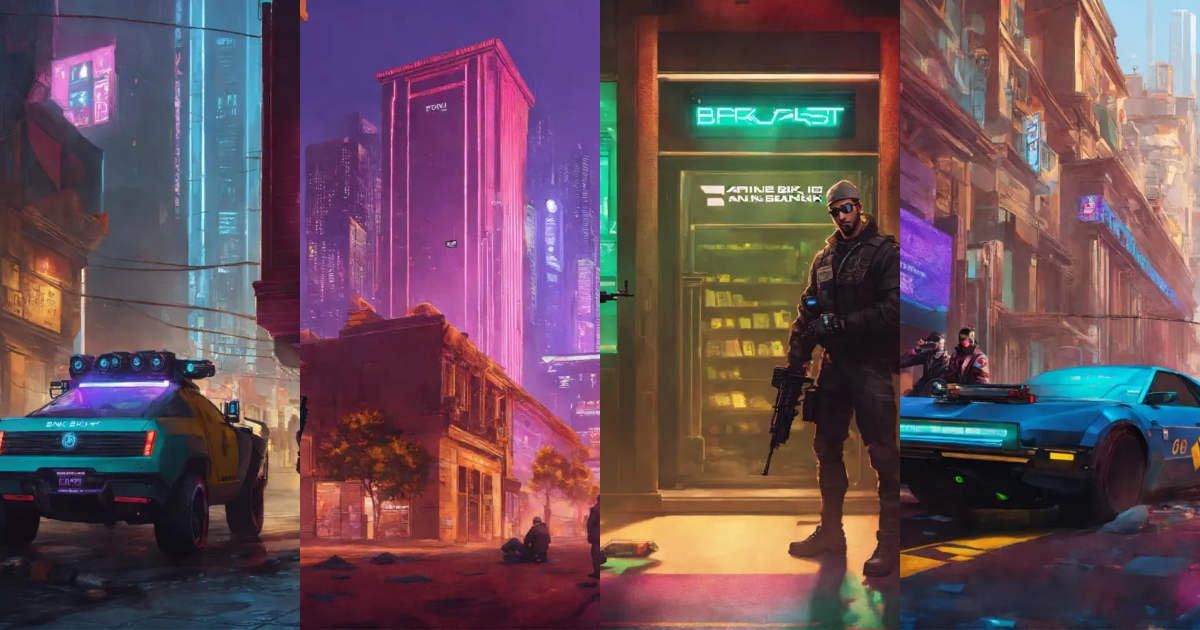Lexica - Cyberpunk bank heist