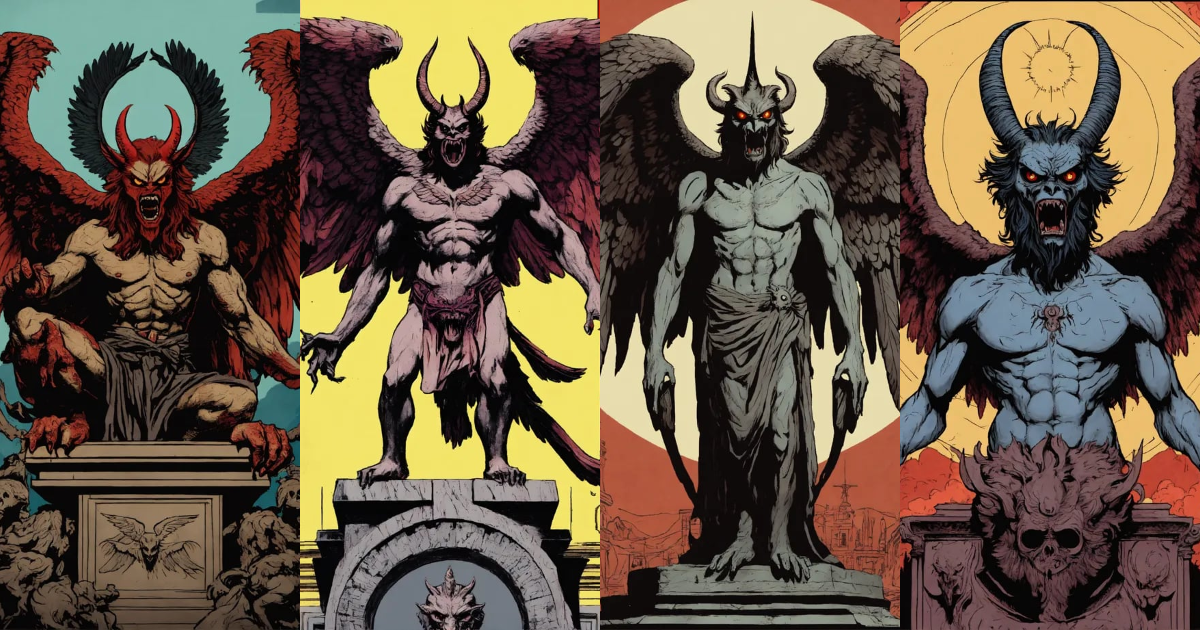 Lexica - Pazuzu illustration Jacques Tardi style. very angry scary ...