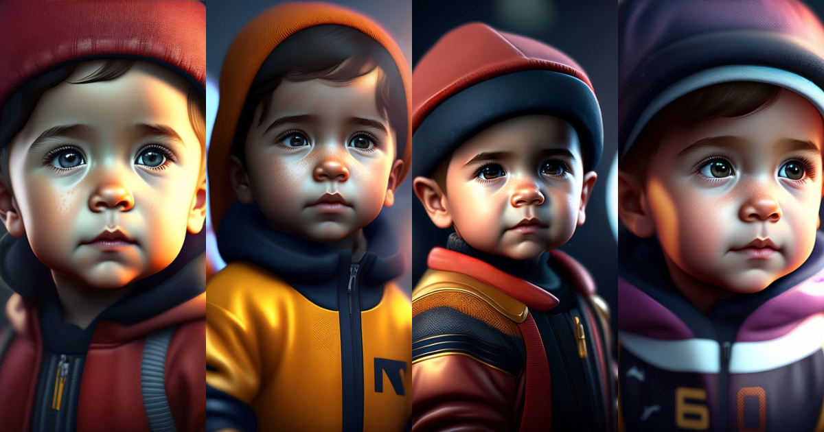 Lexica - Baby beckham, moonwalker, render, rembrandt, cgsociety ...