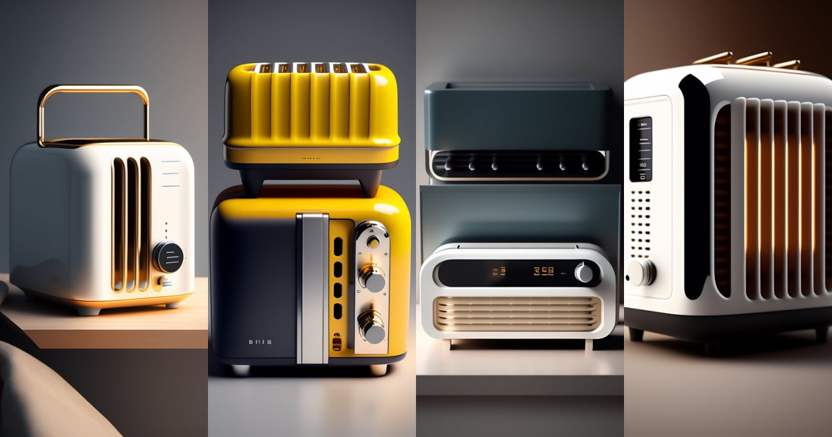 Lexica - Toaster designed by Dieter Rams. Intricate render. Cinematic ...