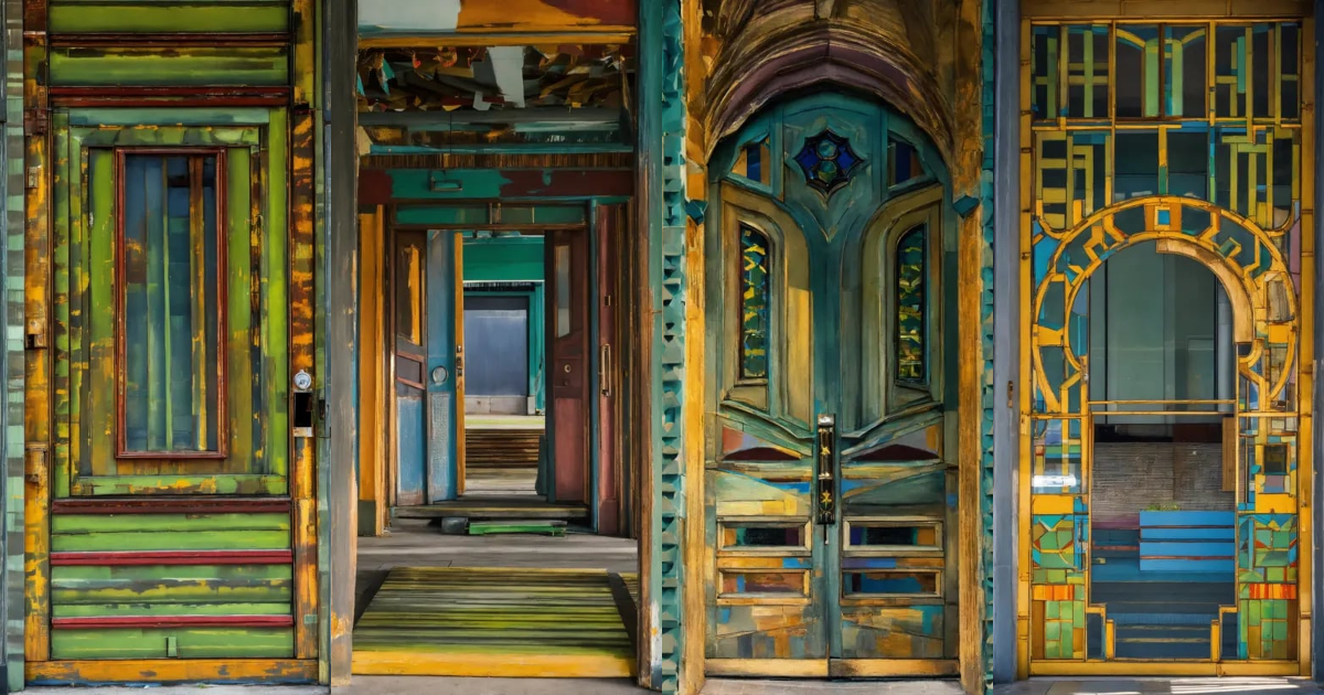 Lexica - Abstract doors