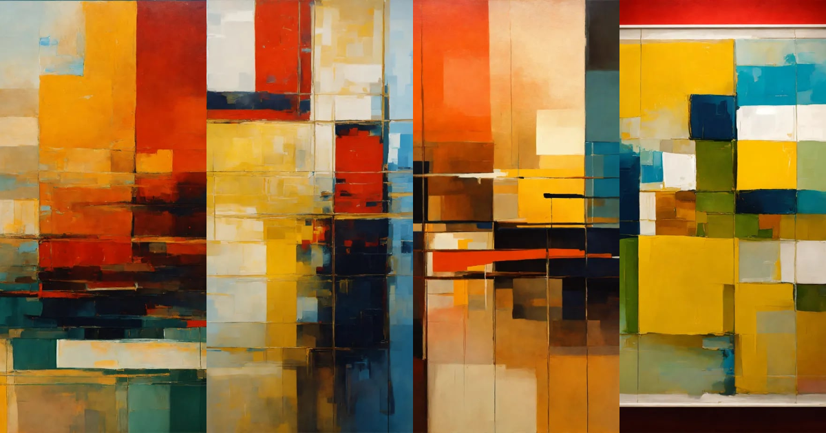 Lexica - Abstract without being abstract, oil painting, transparent, in ...