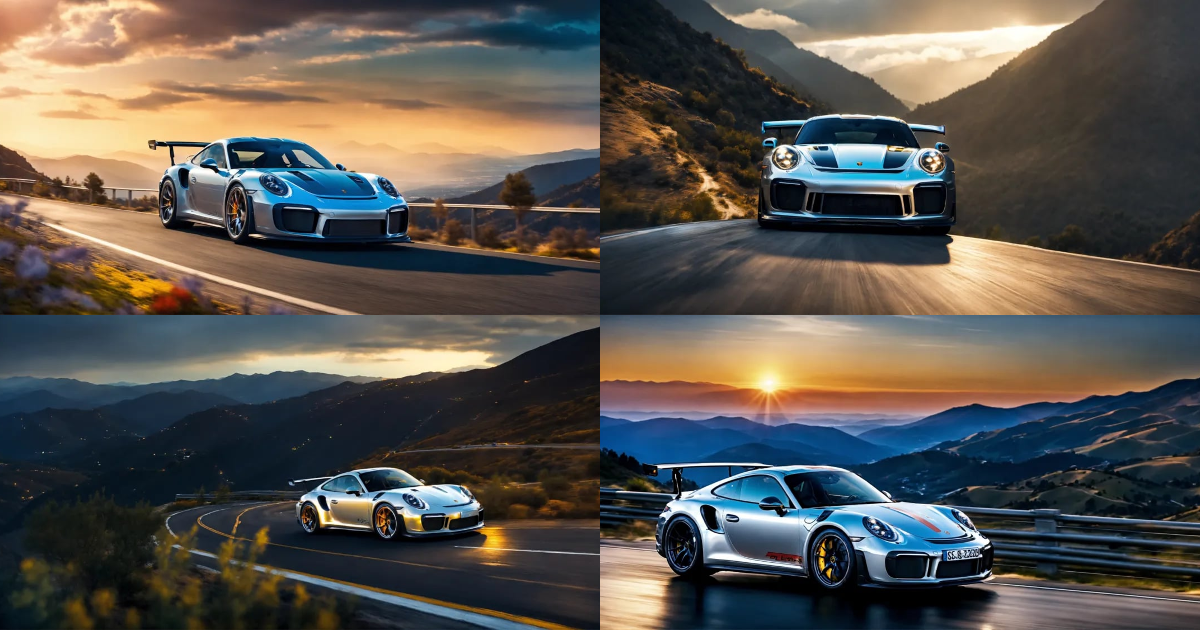 Lexica - Gran turismo syle breathtaking silver alpine white supercar ...